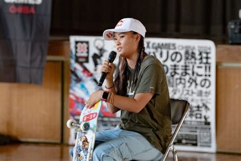 四十住さくらが千葉市の小学校を訪問。アスリートと子どもたちの特別な交流会 関西初上陸！x Games Osaka 2025｜エックス