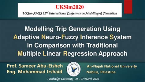 Pdf Modelling Trip Generation Using Adaptive Neuro Fuzzy Inference