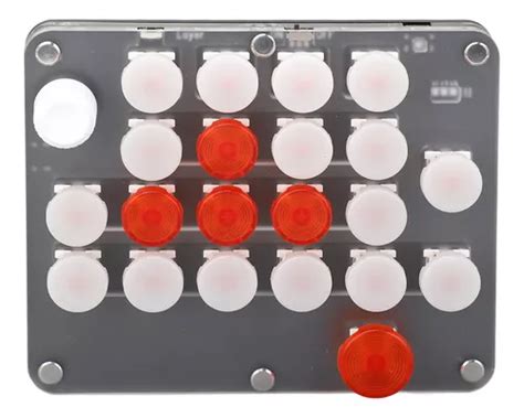 Teclado Mecánico Macro Con Perilla Programable De 21 Teclas Envío Gratis