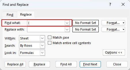 How To Remove Parentheses In Excel