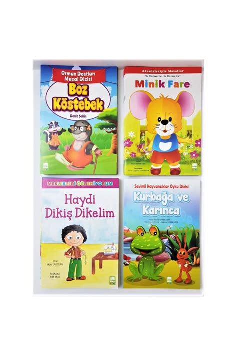 Ema Çocuk Okul Öncesi Anaokulu Hikaye Seti Kitap Büyük Boy a Fiyatı Yorumları
