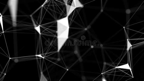 Network Connection Structure. Big Data. Connecting Points and Lines. Abstract Technology ...