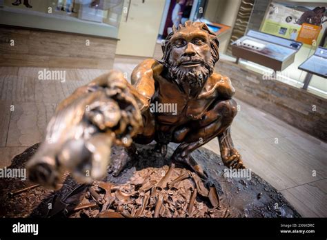 Washington Dc United States — A Statue Representing Homo