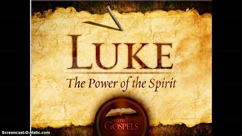 The Gospel Of Luke Pt 5 The Son Of Man Youtube