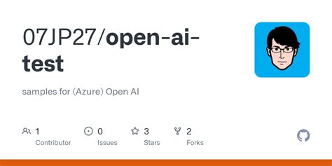 Github 07jp27open Ai Test Samples For Azure Open Ai