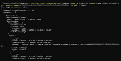 Docker Inaccessibleimage The Image From Azure Container Instance