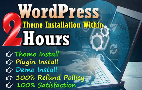 i will install any wordpress theme and setup like demo for 10 seoclerks