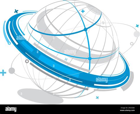 Two Color Electronic Satellite Pattern Design Stock Vector Image And Art