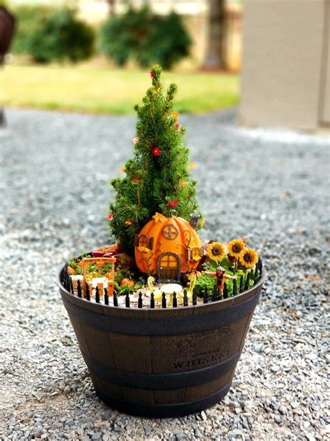 Fall Fairy Garden Fairy Garden Designs Fairy Garden Diy Fairy Garden
