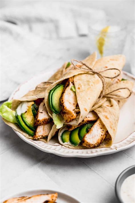 Grilled Chicken Wrap Cravings Journal