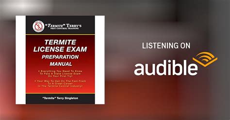 Termite Terrys Termite License Exam Preparation Manual Audiobook