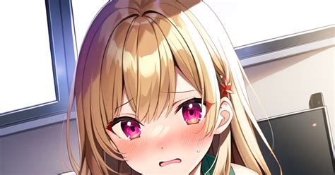 茶髪 少しきついな まんぷくガールのイラスト Pixiv