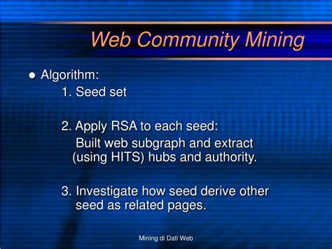 Ppt Web Community Mining And Web Log Mining Commody Cluster Based Execution Powerpoint