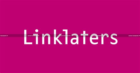 Relief To Linklaters Llp Remuneration Received By Law Firm For