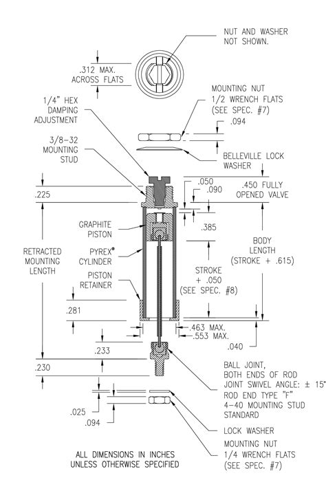 Custom Dashpot Model 95 Airpot