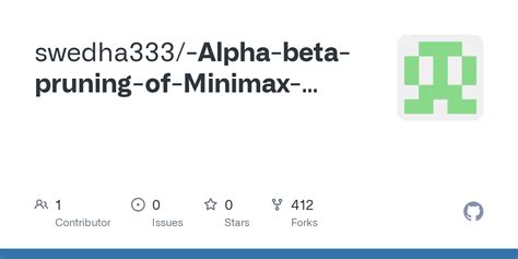 Github Swedha333 Alpha Beta Pruning Of Minimax Search Algorithm