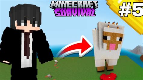 Minecraft In Survival World 5 Built For Popo Statue Viralvideo