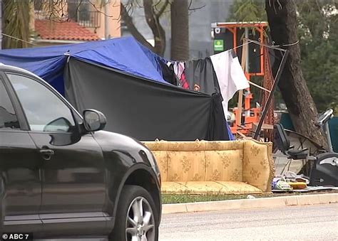 LA Business Owner Says Naked Homeless Woman Sleeping Outside Her
