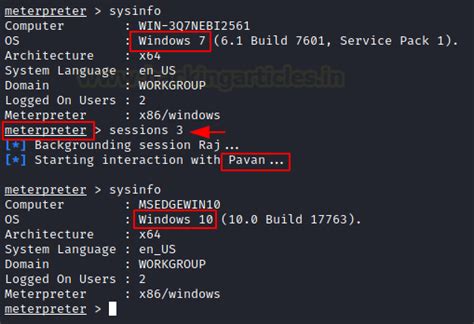 Metasploit For Pentester Sessions Hacking Articles
