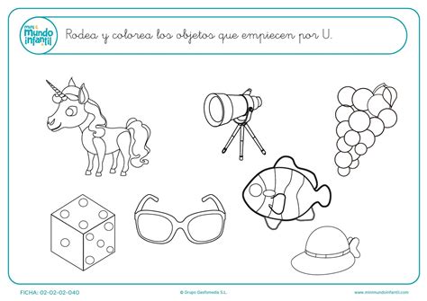 Objetos Que Empiezan Con A Para Colorear