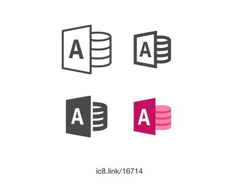 Ms Access Icon 371500 Free Icons Library