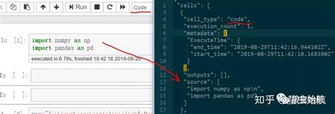 jupyter notebook数据格式解析 知乎