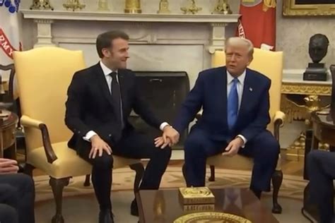 Макрон призвал Трампа пересмотреть пошлины на товары из ЕС Газета Ru Новости