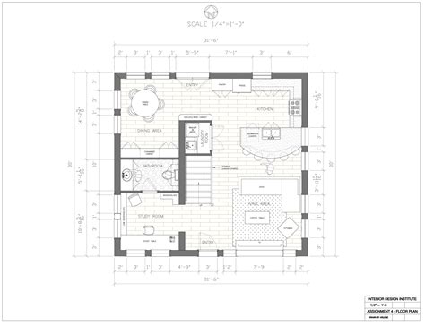 Assignment 4 Floor Plan Interior Design Presentation Interior