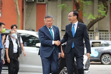 國民黨、民眾黨進行政黨協商 柯文哲：盼有台灣未來最好的結局 匯流新聞網