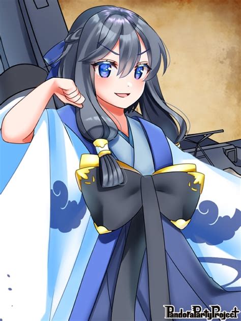 大和型戦艦 二番艦 武蔵の桜海こもによるバストアップ Pandorapartyproject