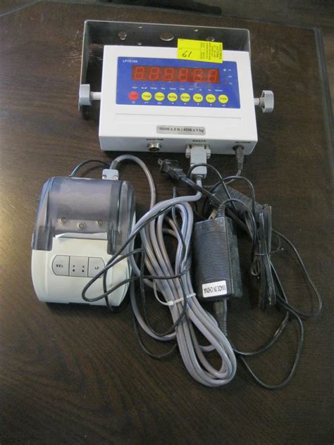 Electronic Scale Read Out Meter And Printer No Scale