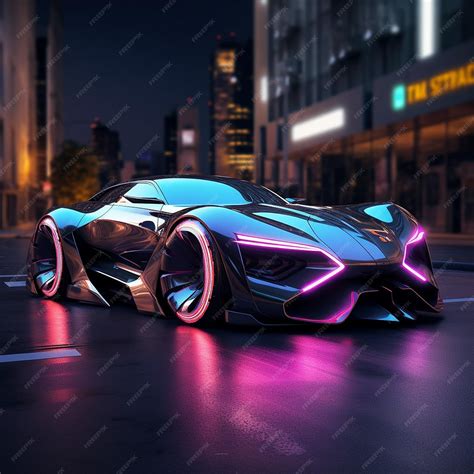 Premium Photo Futuristic Carfuturistic Carsfuturisticconcept Carmost
