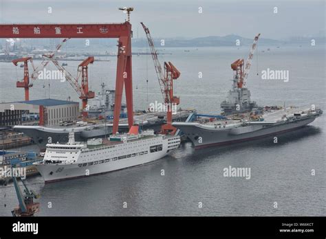 Chinas First Domestically Built Aircraft Carrier Right The Type 001a