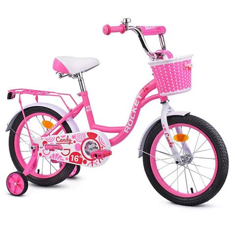 Велосипед детский 2-х колесный ROCKET CANDY 16" (На 4-6 лет) С боковыми ...