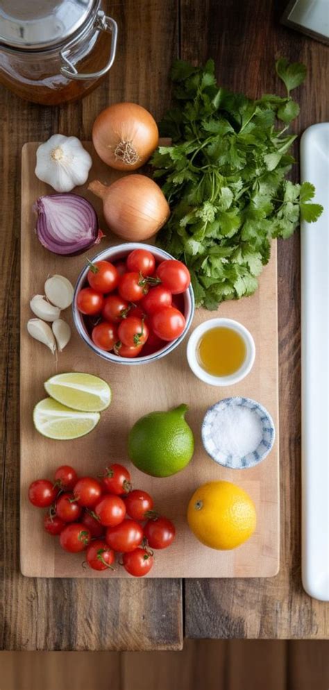 Lazy Cherry Tomato Salsa Recipe Grow It Cook It Can It