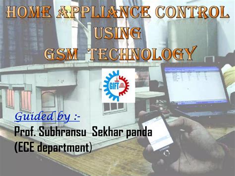 Home Appliance Control Using Gsm Ppt