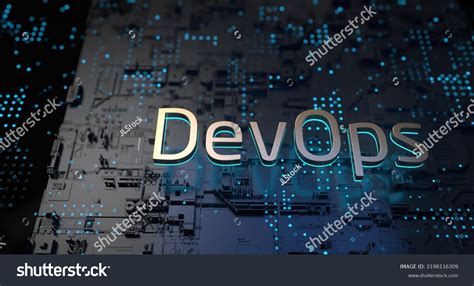 Devops Software Development Operations Infinity Symbol Stock