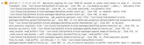 Incredibly Slow Read From Gcs With Gcp Dataflow And Apache Beam Python Sdk Stack Overflow