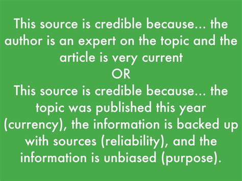 Credibility Versus Reliability By Deborah Rinio