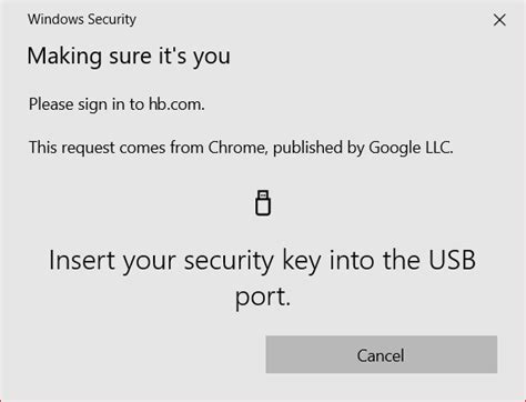 Using Standard Security Keys HYPR Identity Assurance Platform