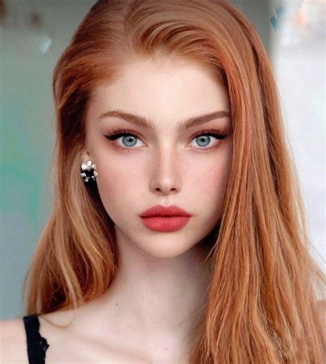 Beautiful Redhead Redheads Anime Women Red Heads Ginger Hair