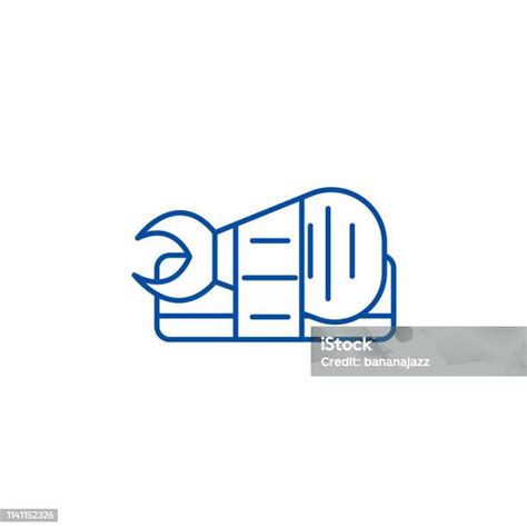 초밥 롤 사인 라인 아이콘 개념입니다 초밥 롤 기호 플랫 벡터 기호 기호 개요 그림 개체 그룹에 대한 스톡 벡터 아트 및 기타