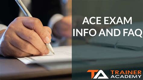 Ace Exam Information And Faq Best Ace Test Prep Of 2021