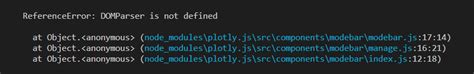 Plotly V1 45 3 DOMParser Is Not Defined When Running Tests Plotly Js