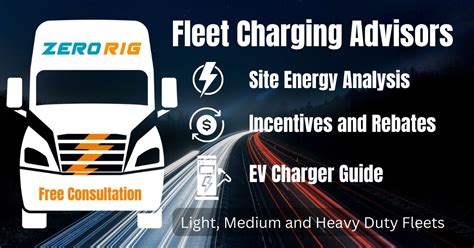 Electric Truck Ev Charging Infrastructure Zero Rig