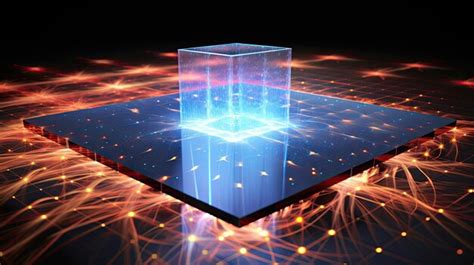 Premium Ai Image Quantum Teleportation Experiment Unfolding Revealing The Instantaneous