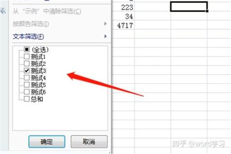 Excel筛选出自己想要的内容步骤 知乎