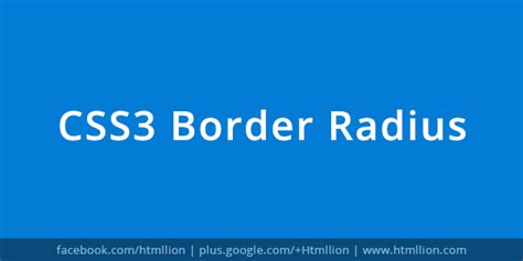 CSS Border Radius HTML Lion