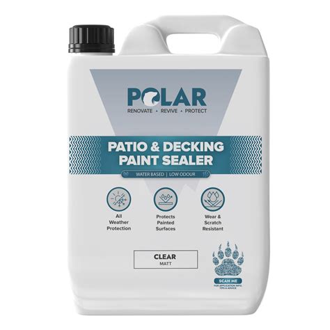 Polar Decking Sealer Protects Outdoor Wood Surfaces Polar