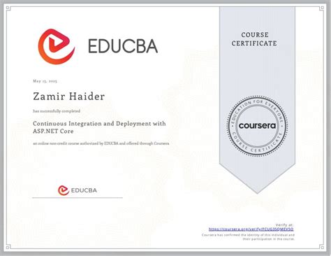 Aspnetcore Cidc Softwareengineering Coursera Learningneverstops Zamir Haider